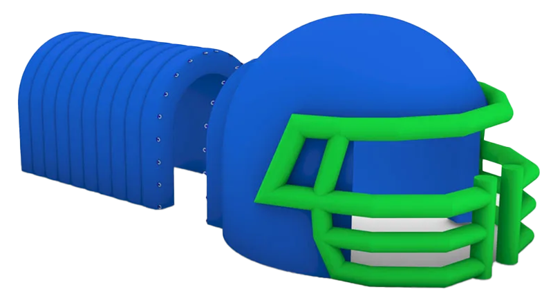 Inflatable Eagle Mascot Tunnel – Inflatable Football Tunnels